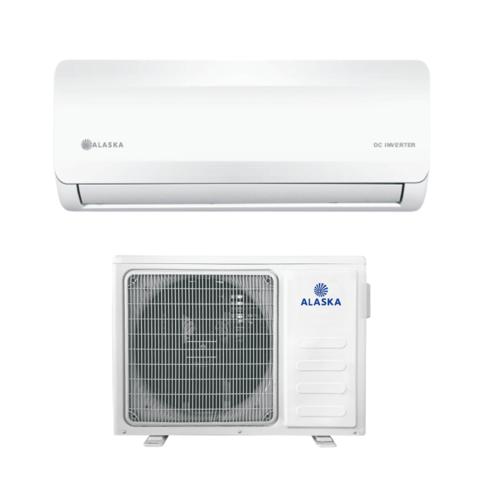 Alaska 9000BTU Mid-Wall Split Unit Air Conditioner – Inverter (EV09 ...